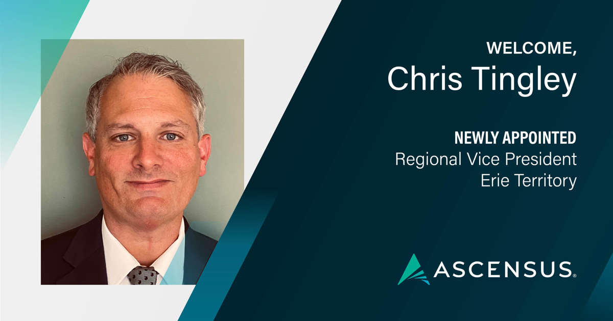 Ascensus Welcomes New Regional Vice President to National Sales Team (1)